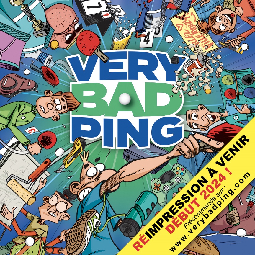 Bande dessinée Very Bad Ping "Premier set" - Précommande réédition ...